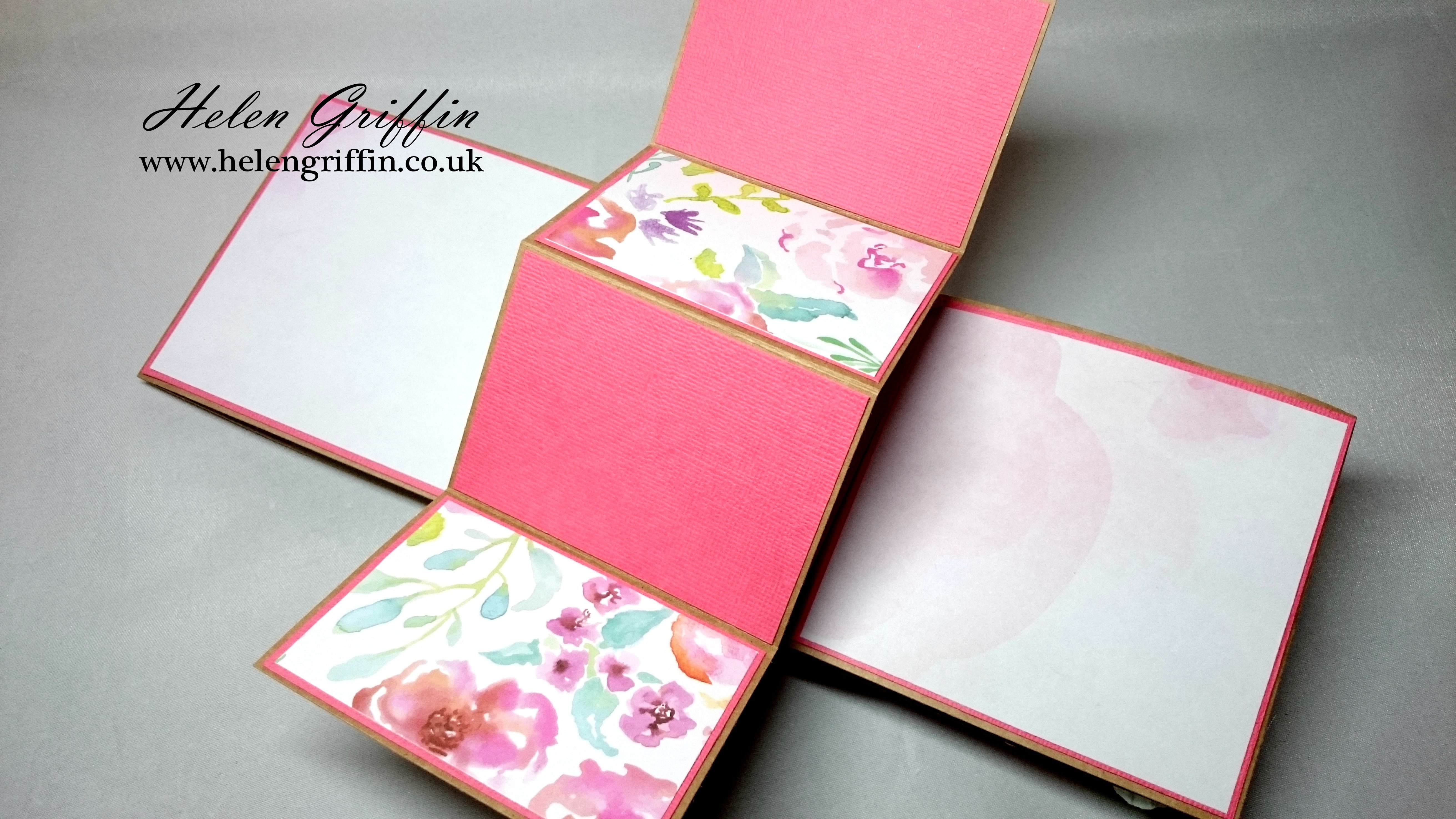 Tutorial | Twist & Fold Pop Up Mini Album (Mother’s Day) – Helen Griffin