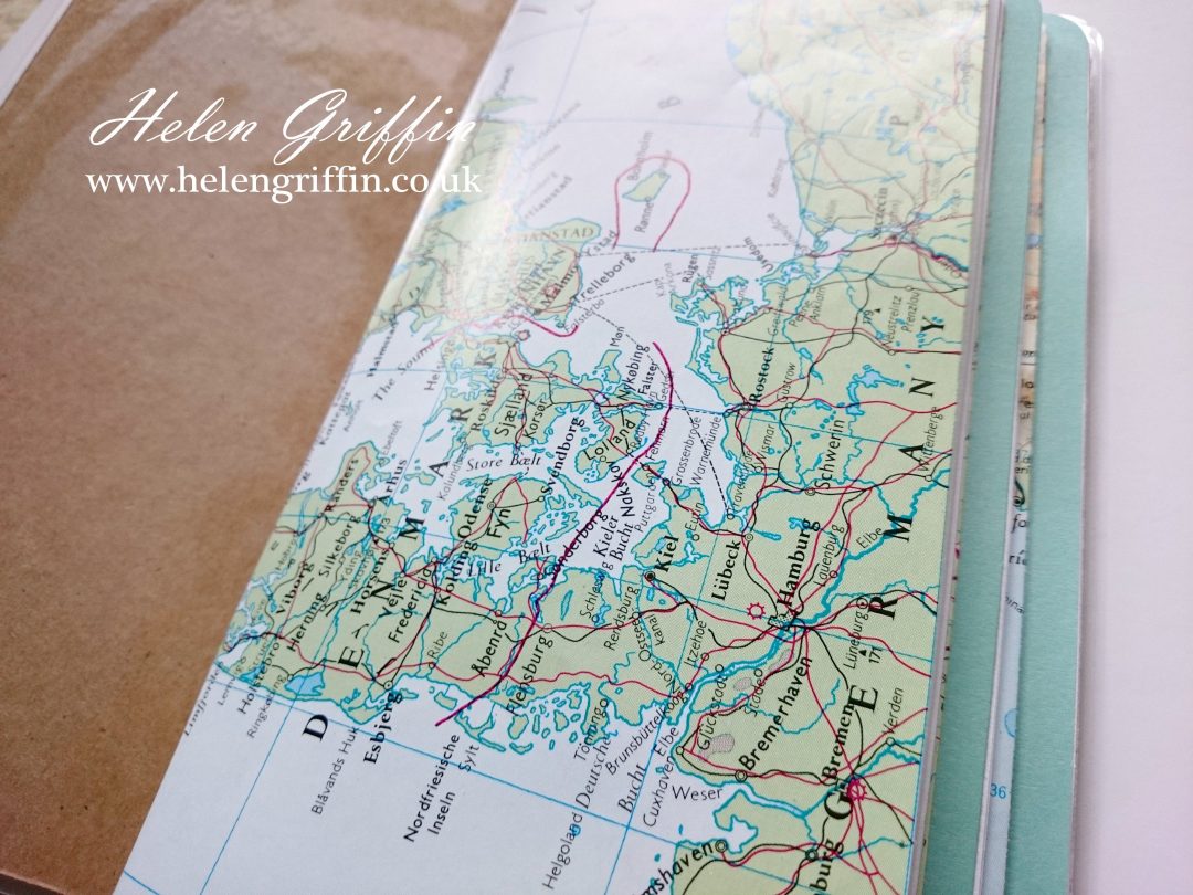 Atlas/Map Covers For Traveler’s Notebook/Journal – Helen Griffin