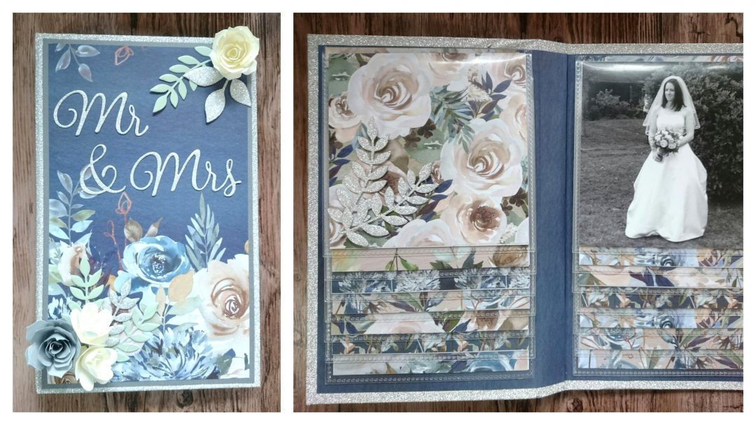 Tutorial | Waterfall Folio Mini Album with CD Wallets – Helen Griffin