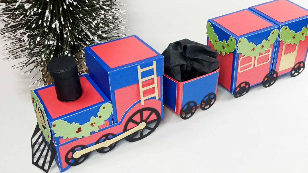12 Days of Christmas 2020 | Festive Train Gift Box Tutorial | Day 1 ...