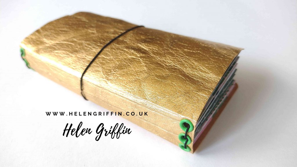 One Sheet Album Part 2 | Slim Faux Leather Travelers Notebook – Helen ...