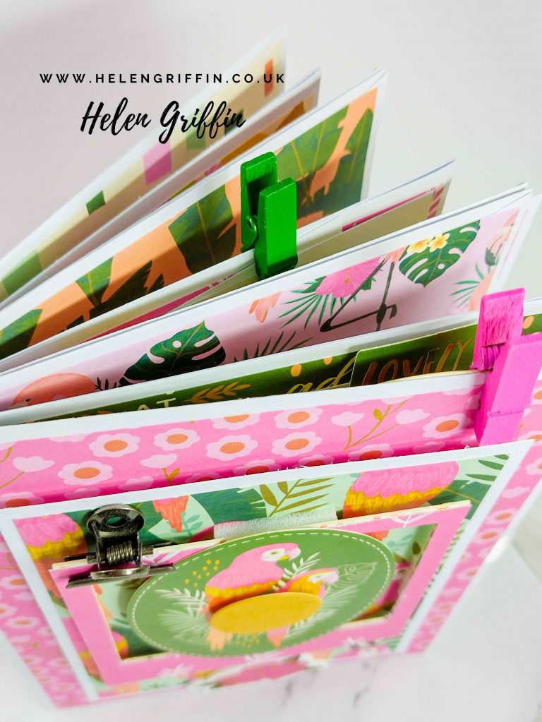 Tutorial | Easy Envelope Mini Album with Pocket Pages – Helen Griffin