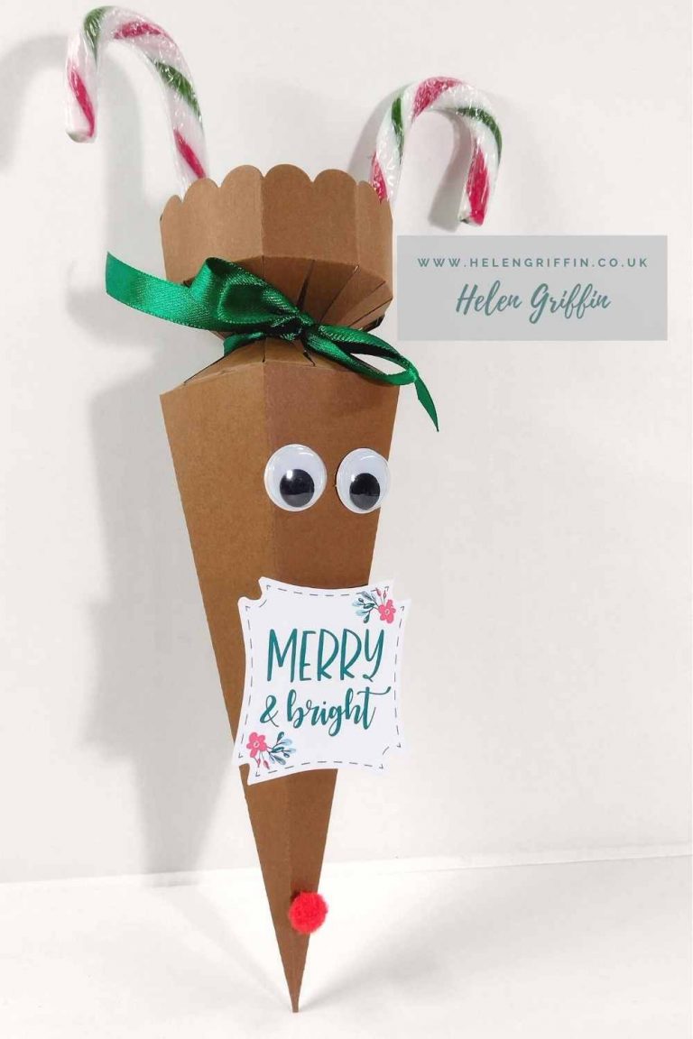 Festive Cone Cracker Tutorial for Table Favours/Gifts – Helen Griffin