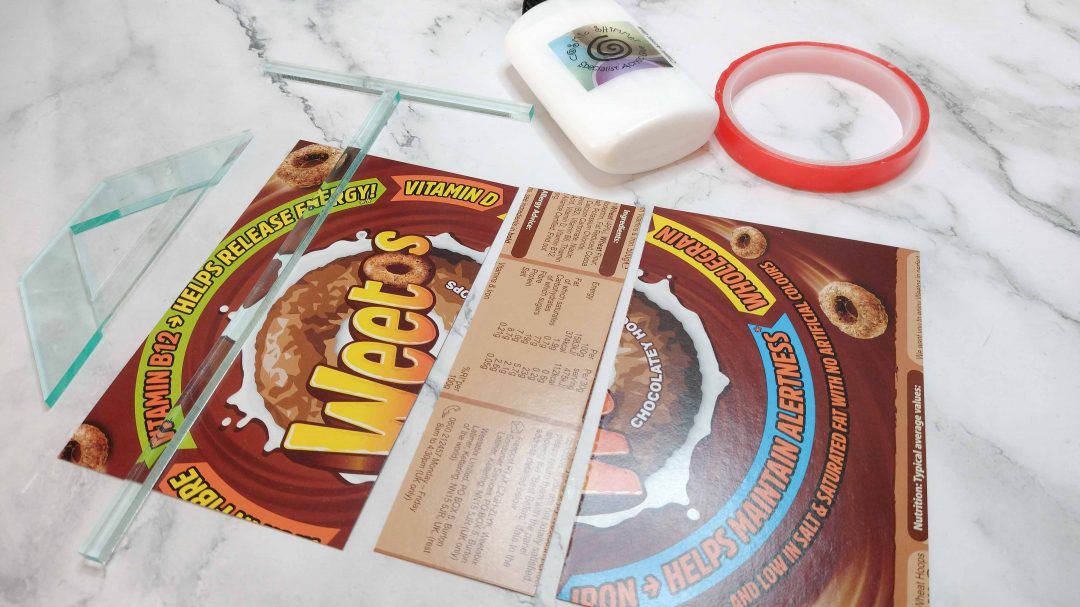 Tutorial | Wrapped Album Cover From a Cereal Box | CraftStash VIP Vlog ...