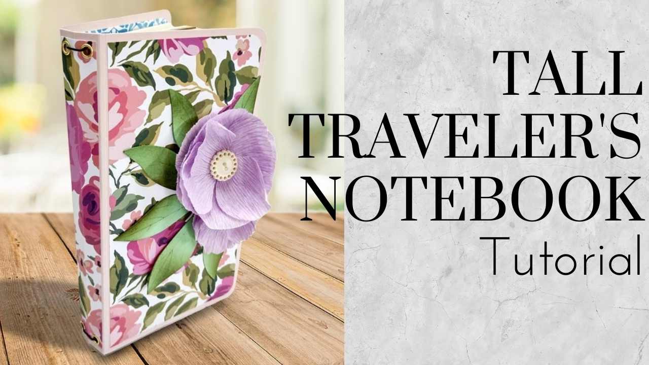 Tutorial | Travelers Notebook Cover with Pockets | Simply Made Crafts ...