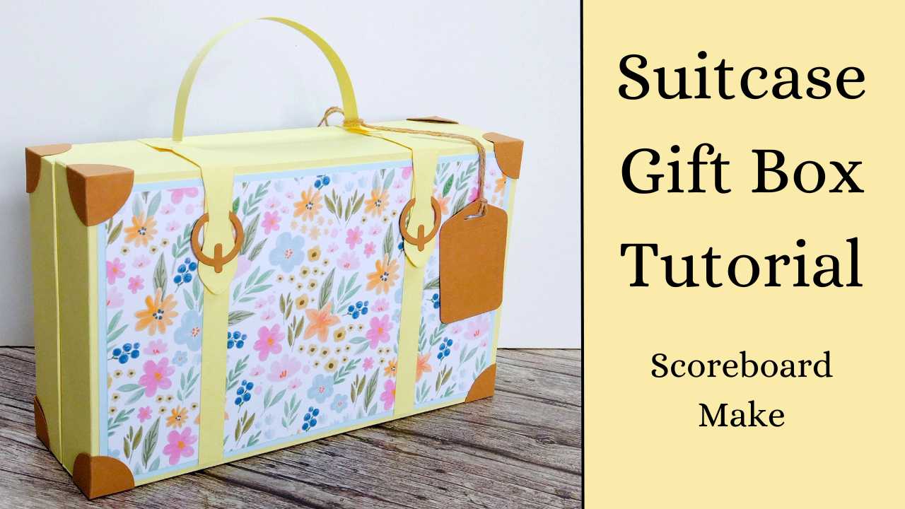 LIVE: Suitcase Box for Mini Album | Papercraft with Helen – Helen Griffin