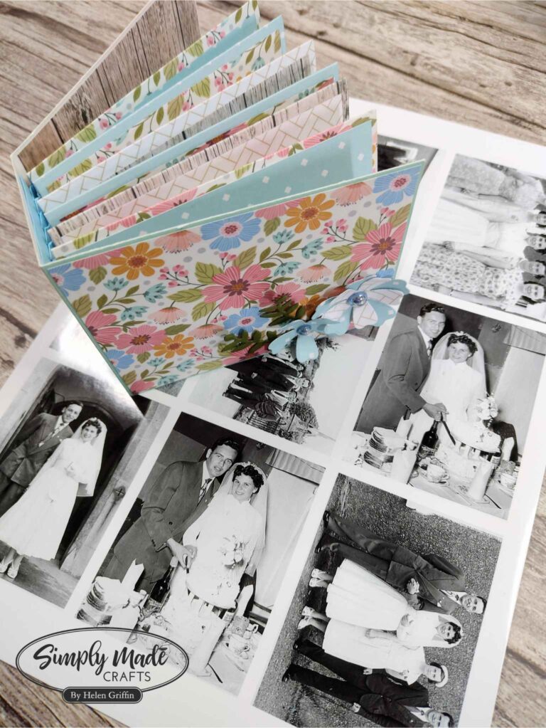 Gorgeous Envelope Mini Album Tutorial | Live Replay Step by Step ...