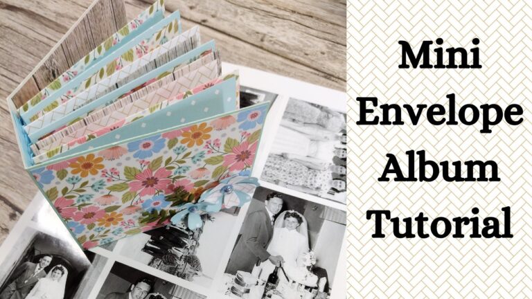 Tutorial | Paperbag Mini Album | Abigail Collection – Helen Griffin